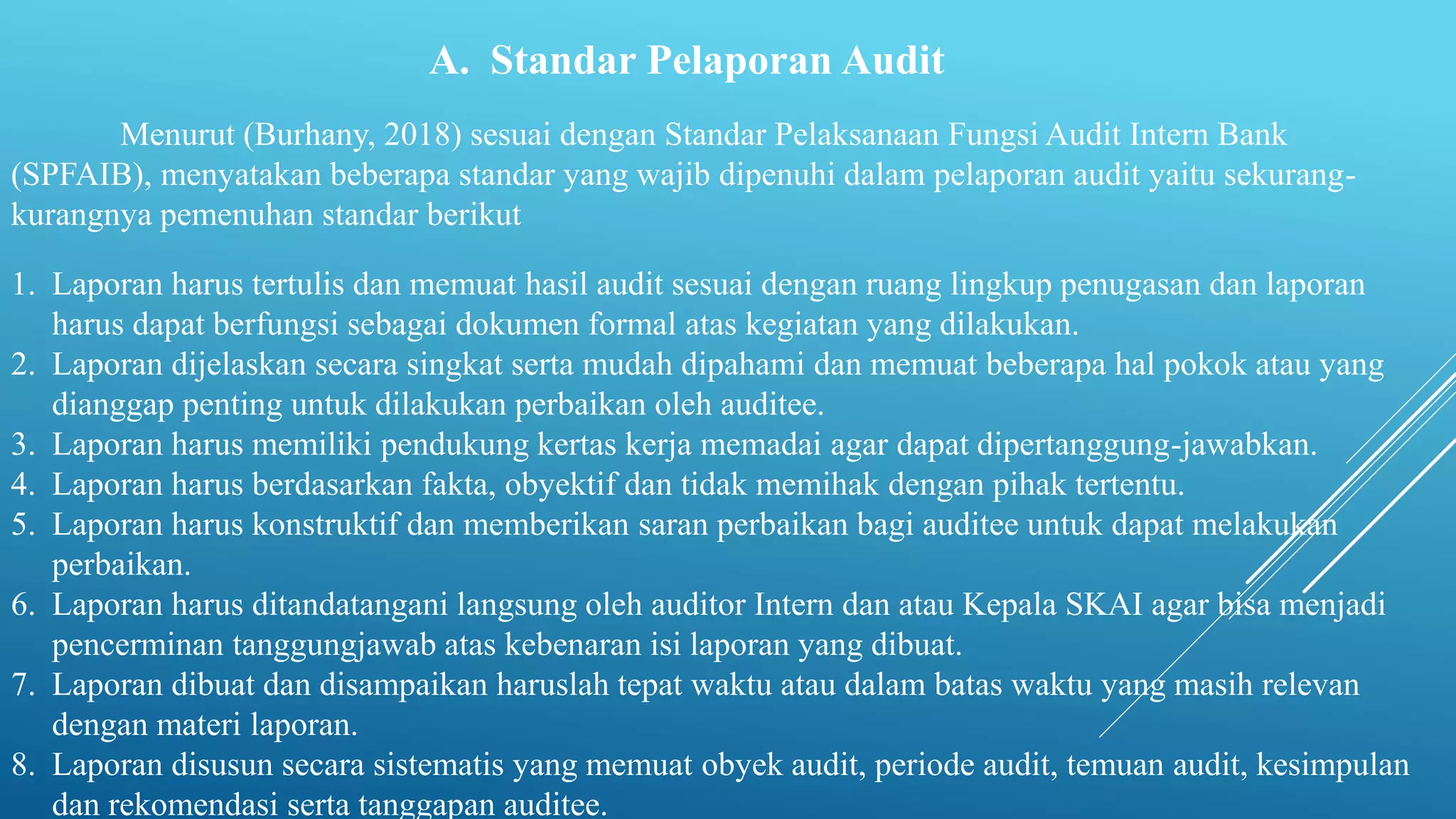Pelaporan dan Tindak Lanjut Hasil Audit (Kel 4 - Iswandi & Khairul Katsirin).ppt
