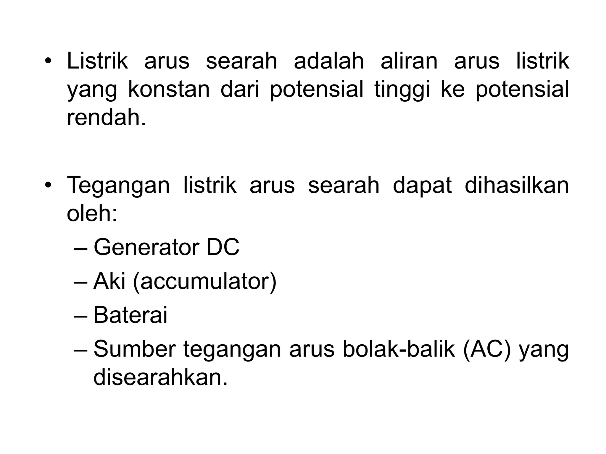 2 pemanfaatan energi arus dc | PDF