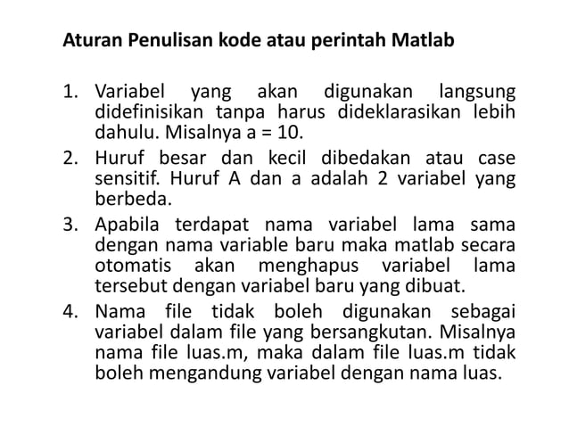 2 pengenalan matlab | PDF
