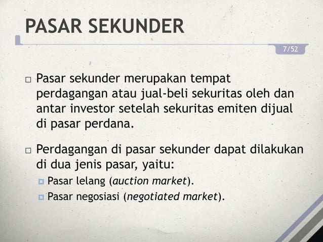 Presentasi Pengertian instrumen pasar modal.ppt
