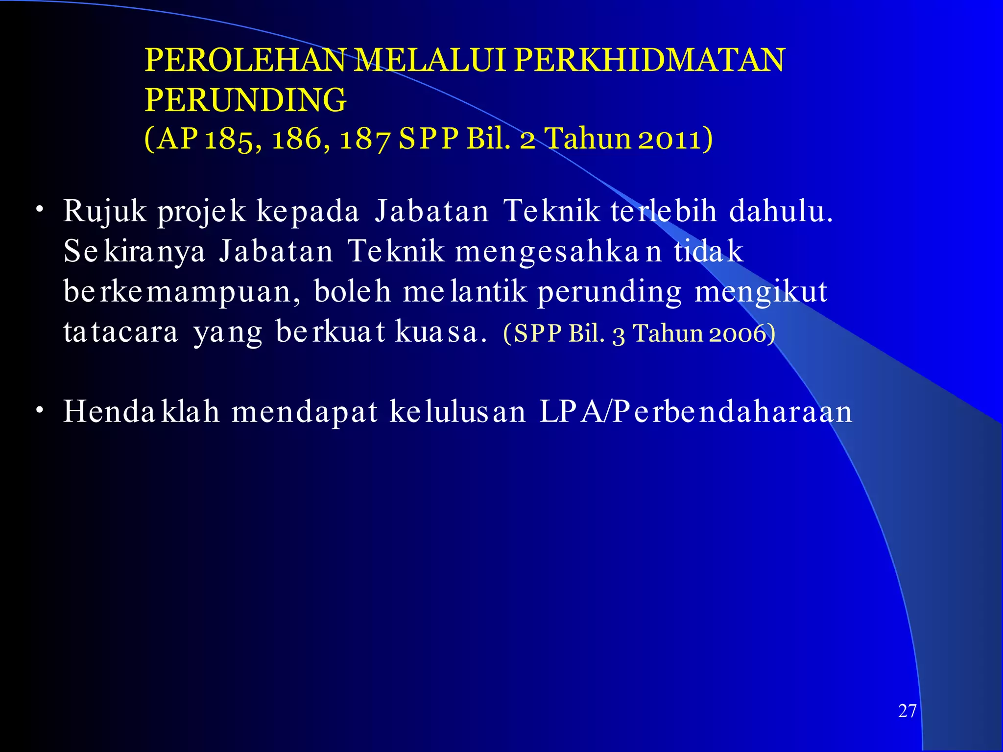 Perolehan kerajaan | PPTX