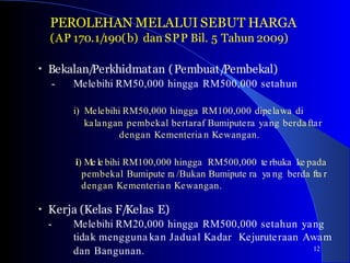 Perolehan kerajaan | PPTX