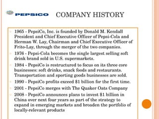 2 Pepsi Co | PPT