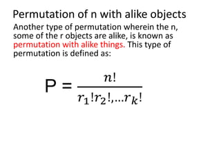permutations power point | PDF