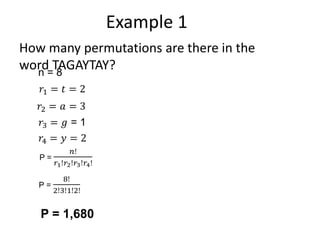 permutations power point | PDF