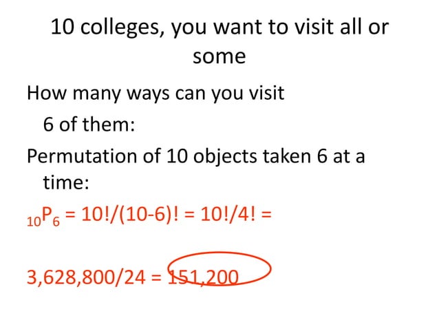 Permutations Power Point Pdf Programming Languages Computing