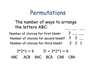 permutations power point | PDF