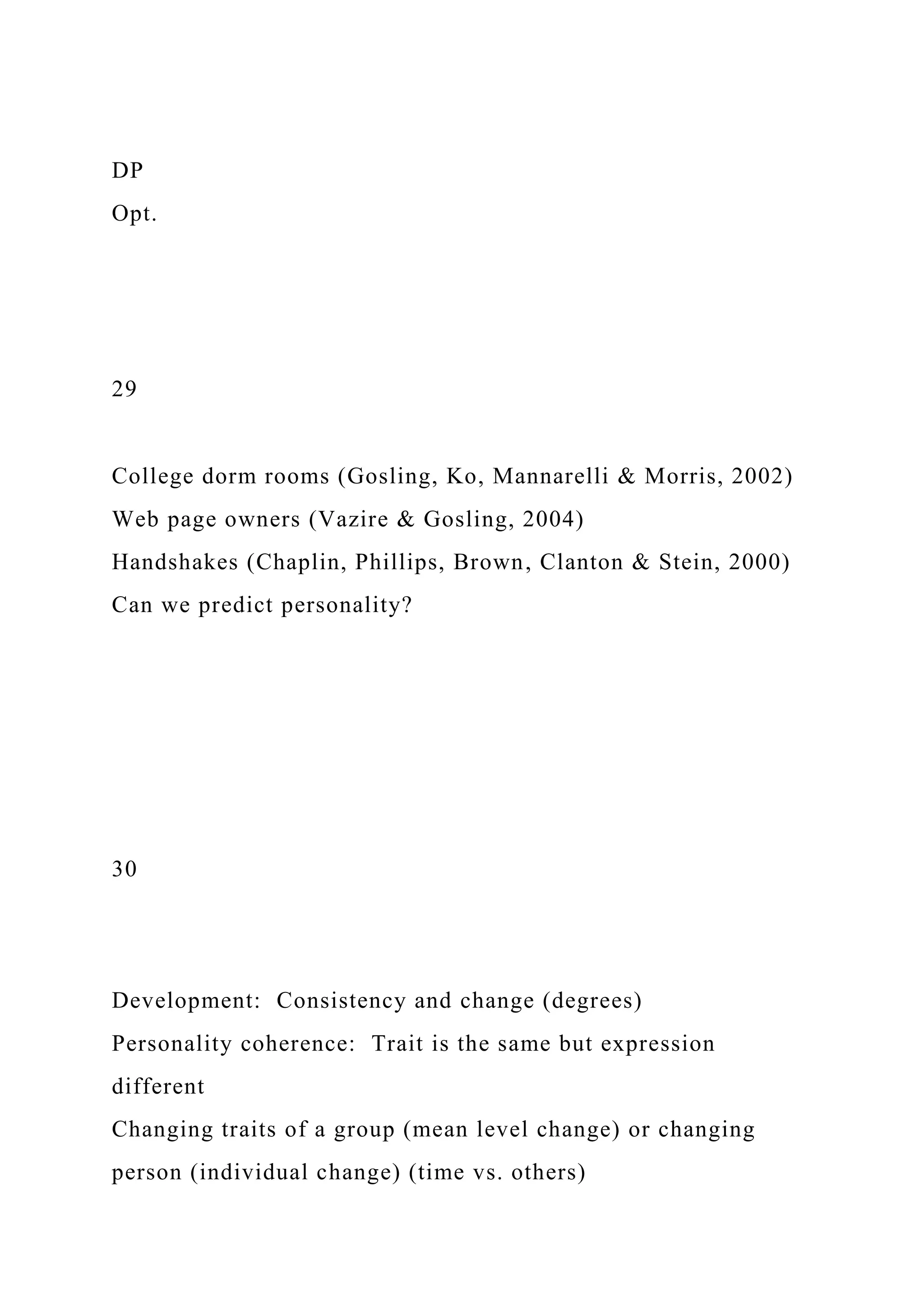 2 Personality TraitsPersonality Psychology Foundations and F.docx