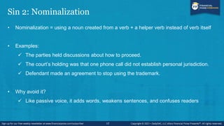 Style (Series: Persuasive Brief Writing) | PPT