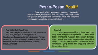 PESAN BISNIS | PPTX