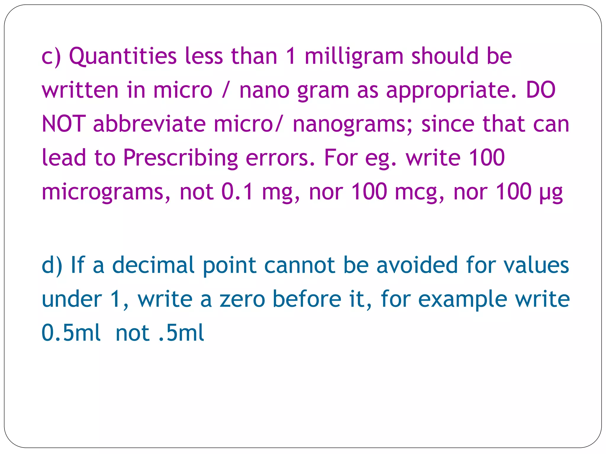 Prescription of Drugs to Patient | PPTX