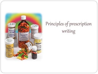 Prescription of Drugs to Patient | PPTX