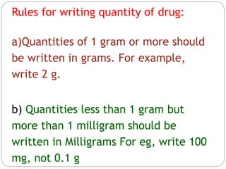 Prescription of Drugs to Patient | PPTX