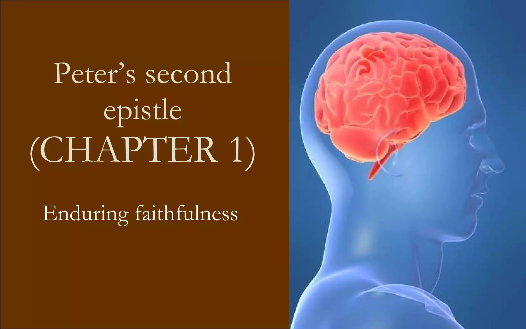 2 Peter 1 Sermon | PPS