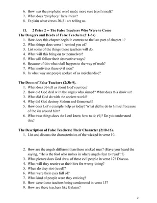 2 Peter study | DOCX