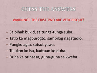2 phil lit, pre colonial period | PPT