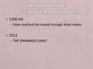 2 phil lit, pre colonial period | PPT