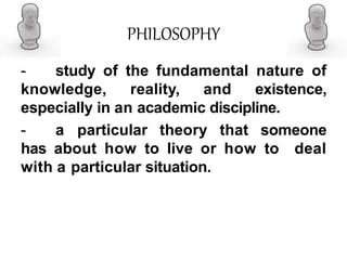 2 philosophy | PPTX | Spirituality | Religion & Spirituality