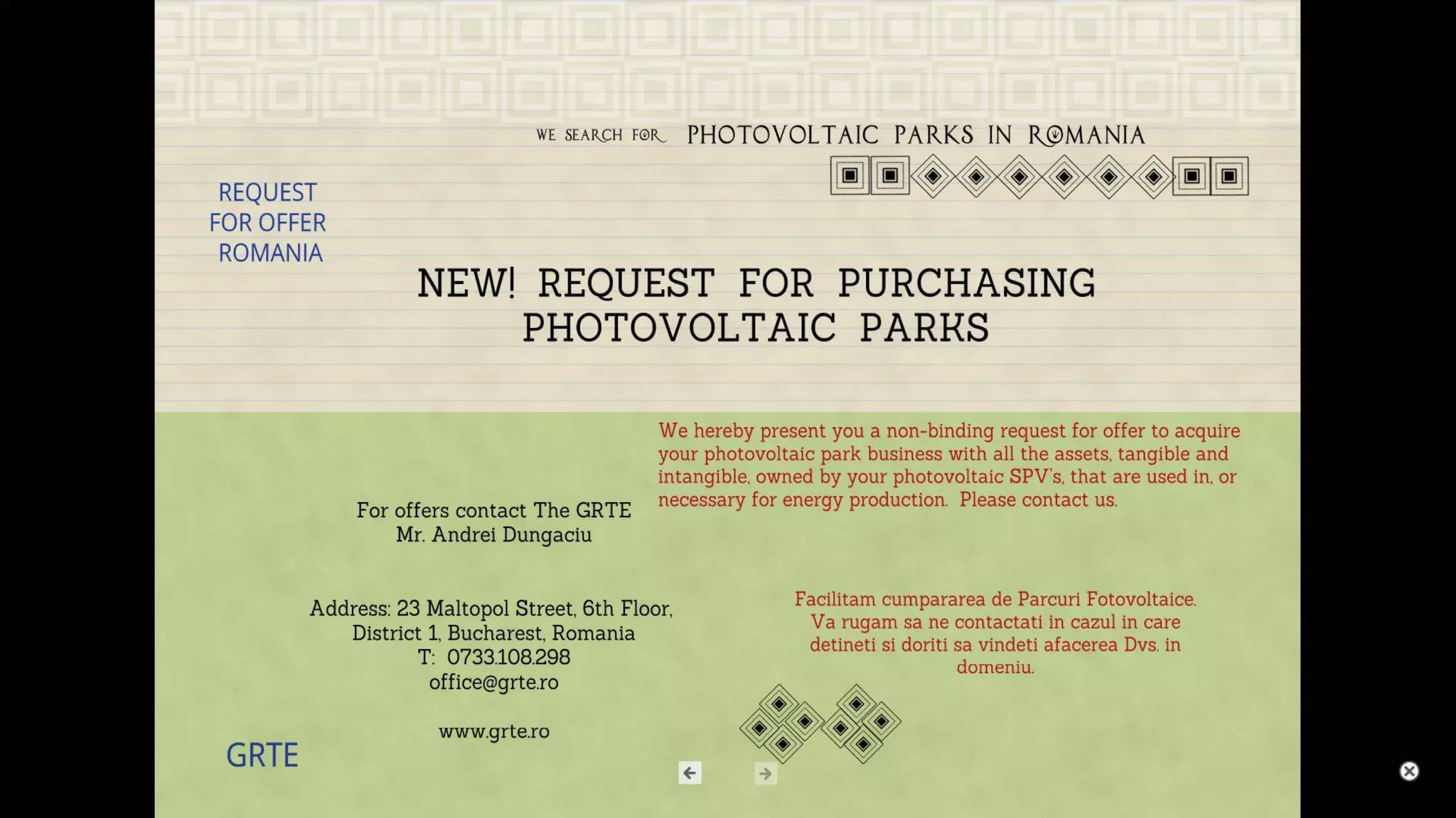 2 photovoltaic parks | PDF