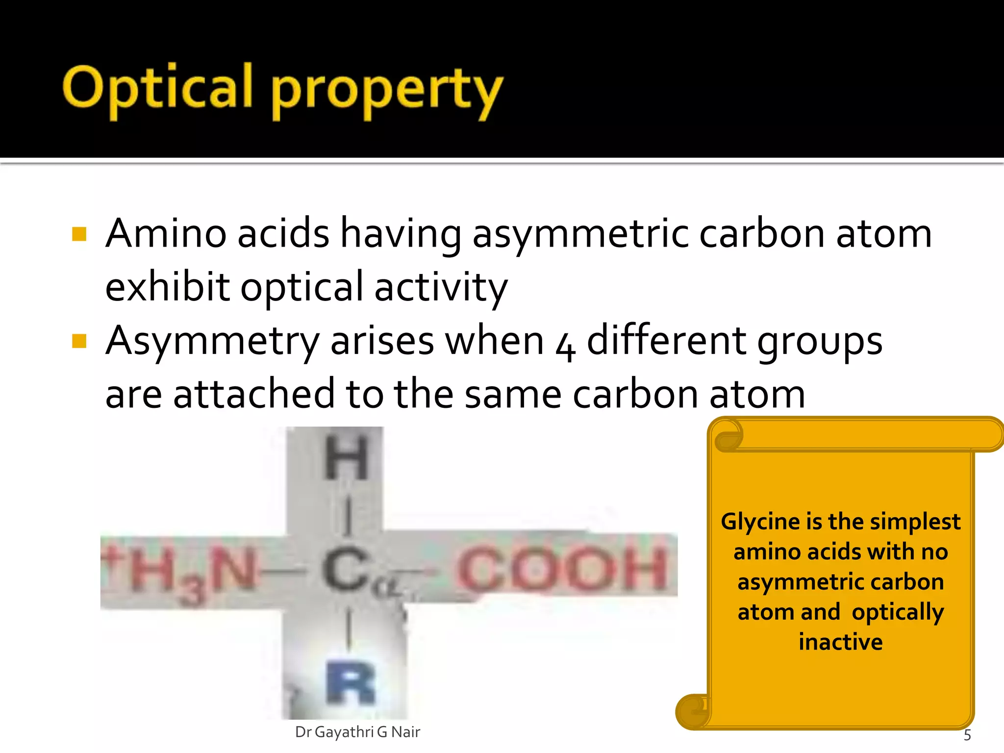 2physical properties of aa and biologically important peptide | PPTX