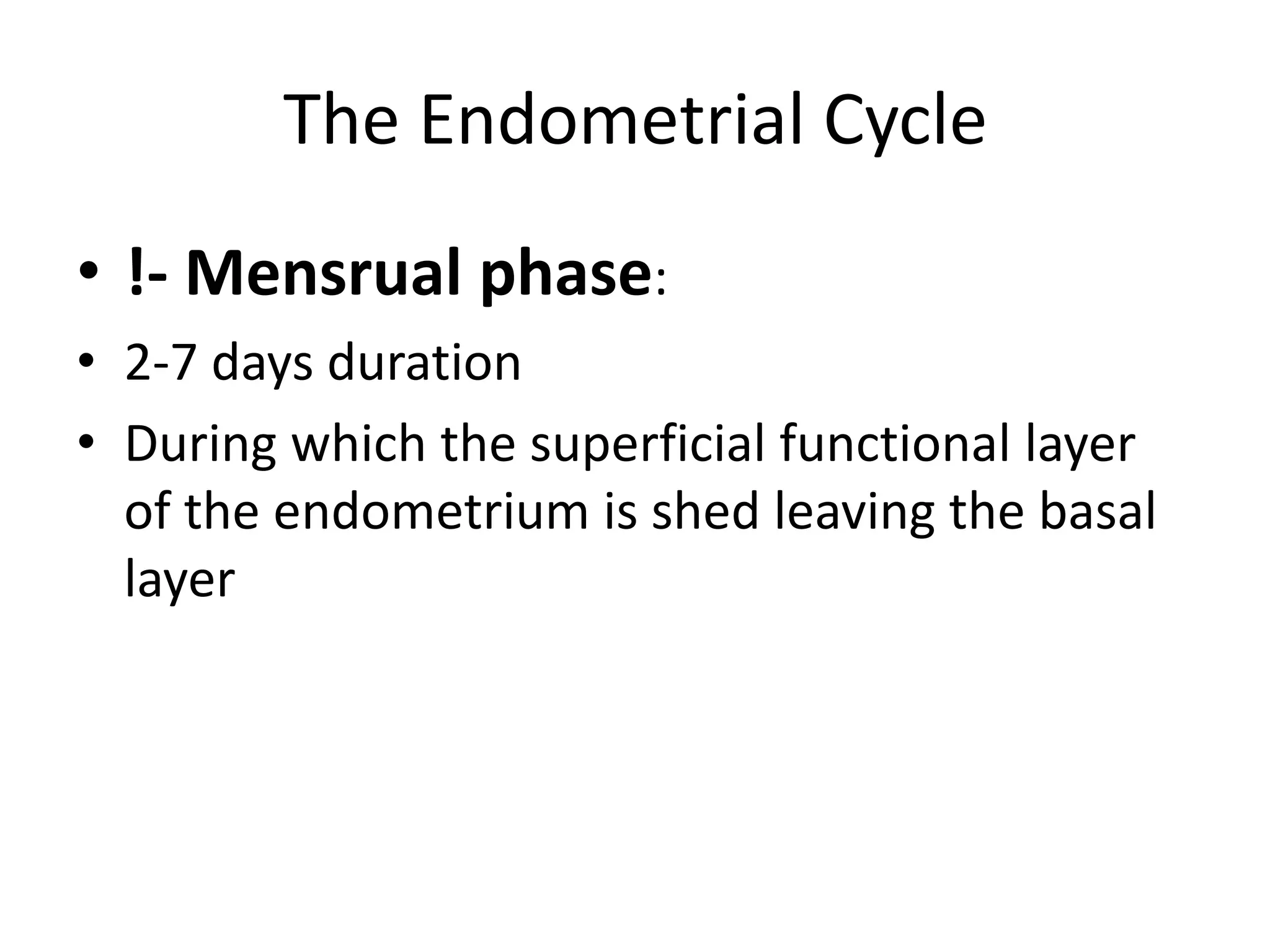 Physiology of menstruation | PPT