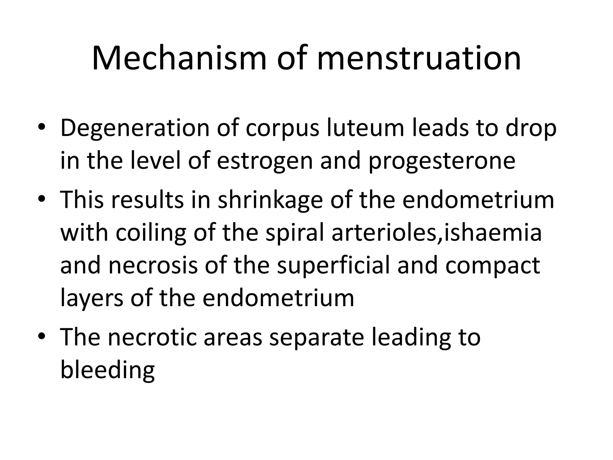 Physiology of menstruation | PPT