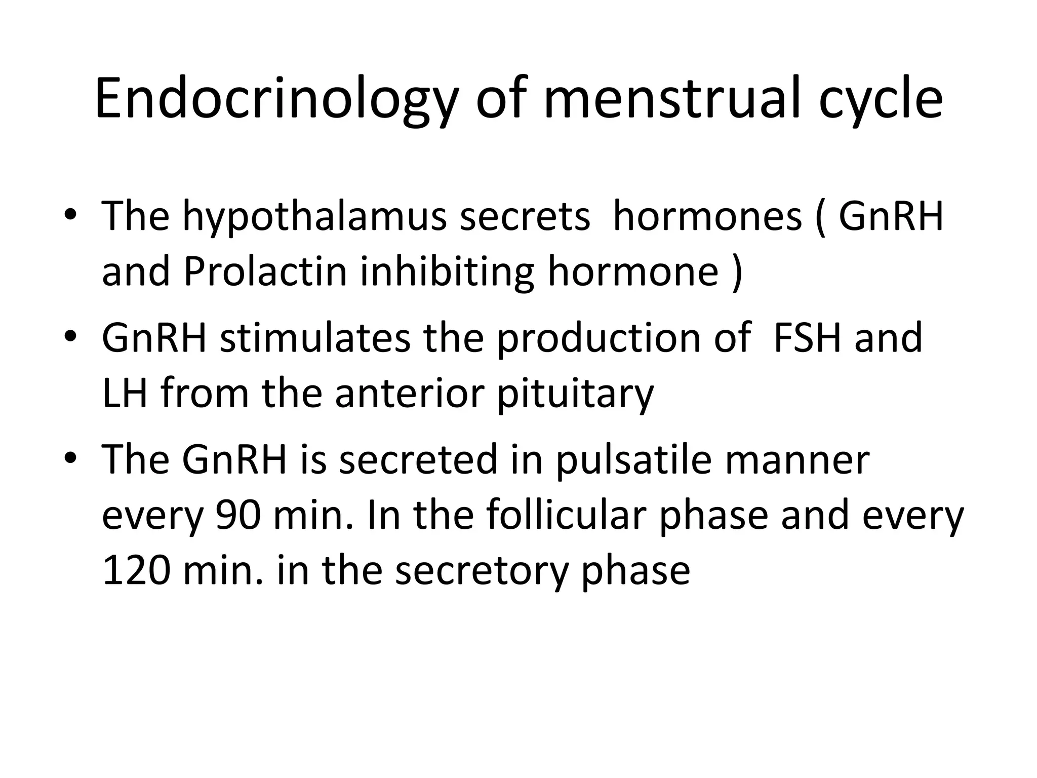 Physiology of menstruation | PPT