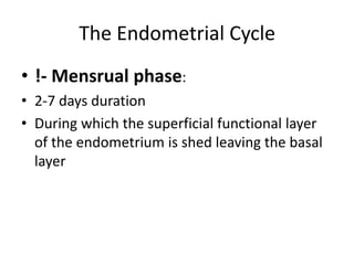 Physiology of menstruation | PPT