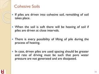 2_Pile foundation_GroupAction soil mechanics | PDF