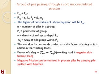 2_Pile foundation_GroupAction soil mechanics | PDF