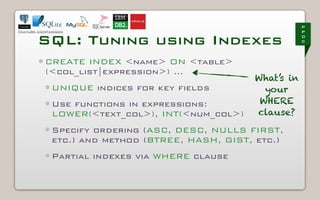 Manipulating Data in Style with SQL | PPT