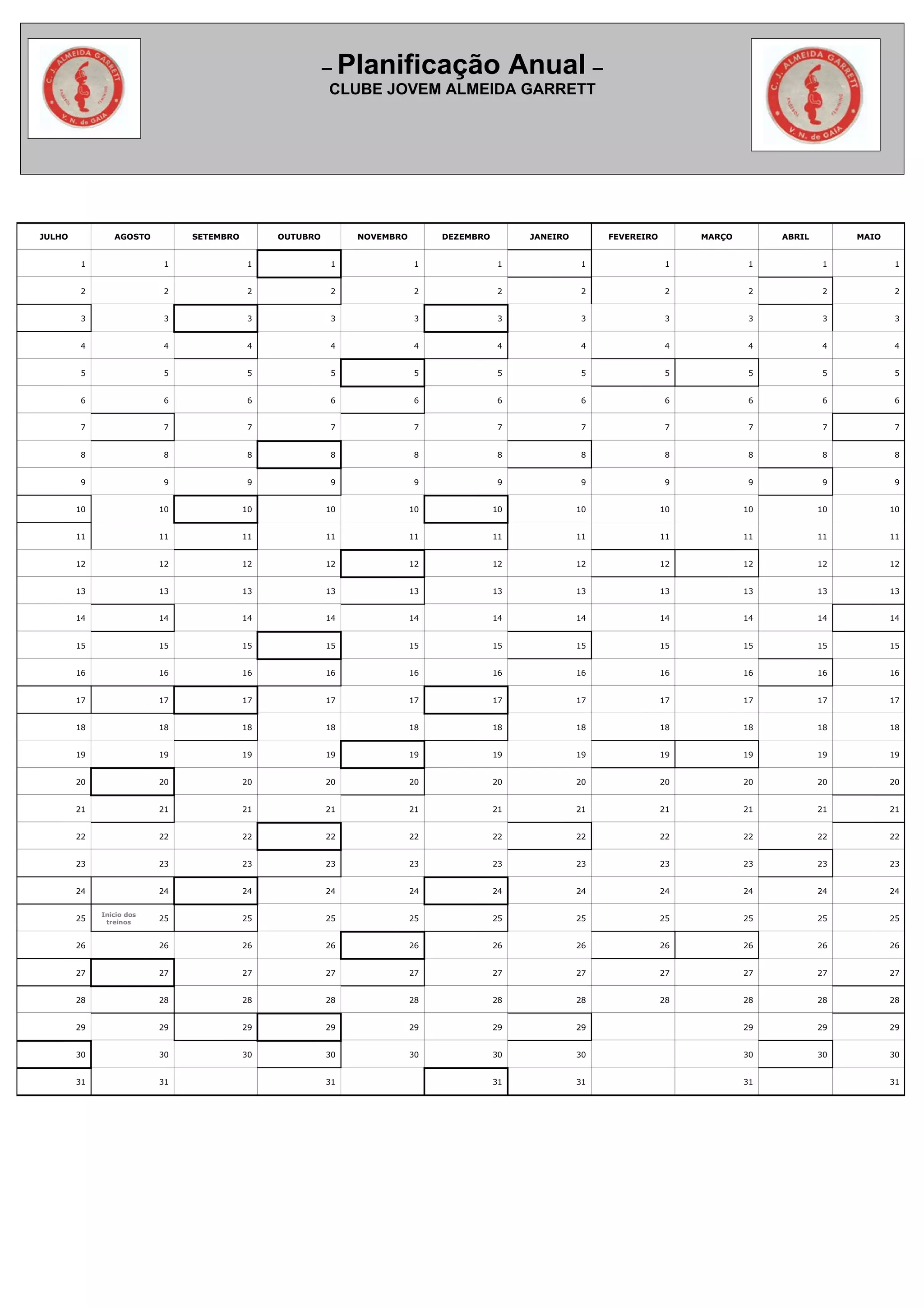 2 planificação anual planning | DOC
