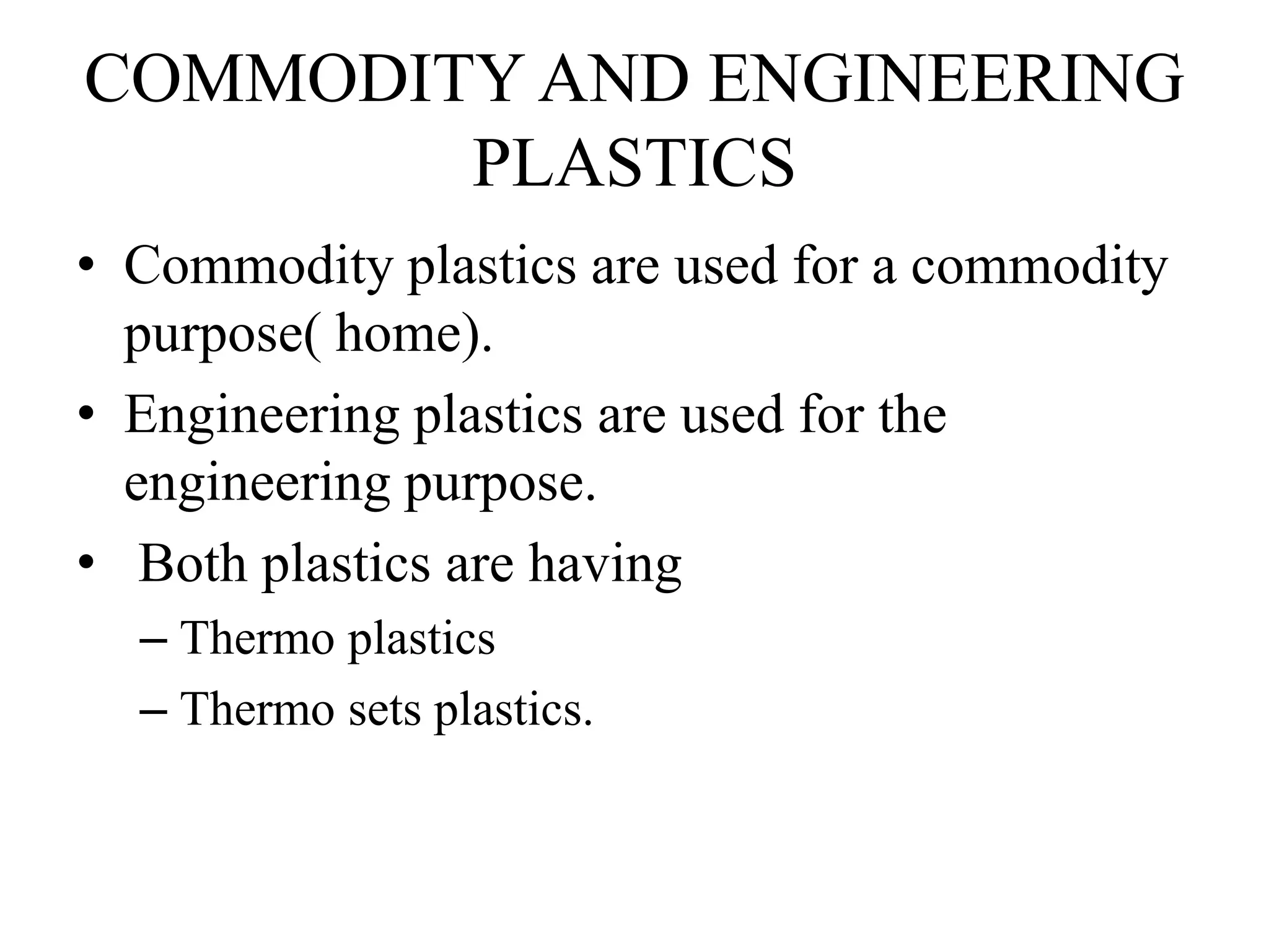 PLASTICS | PPTX