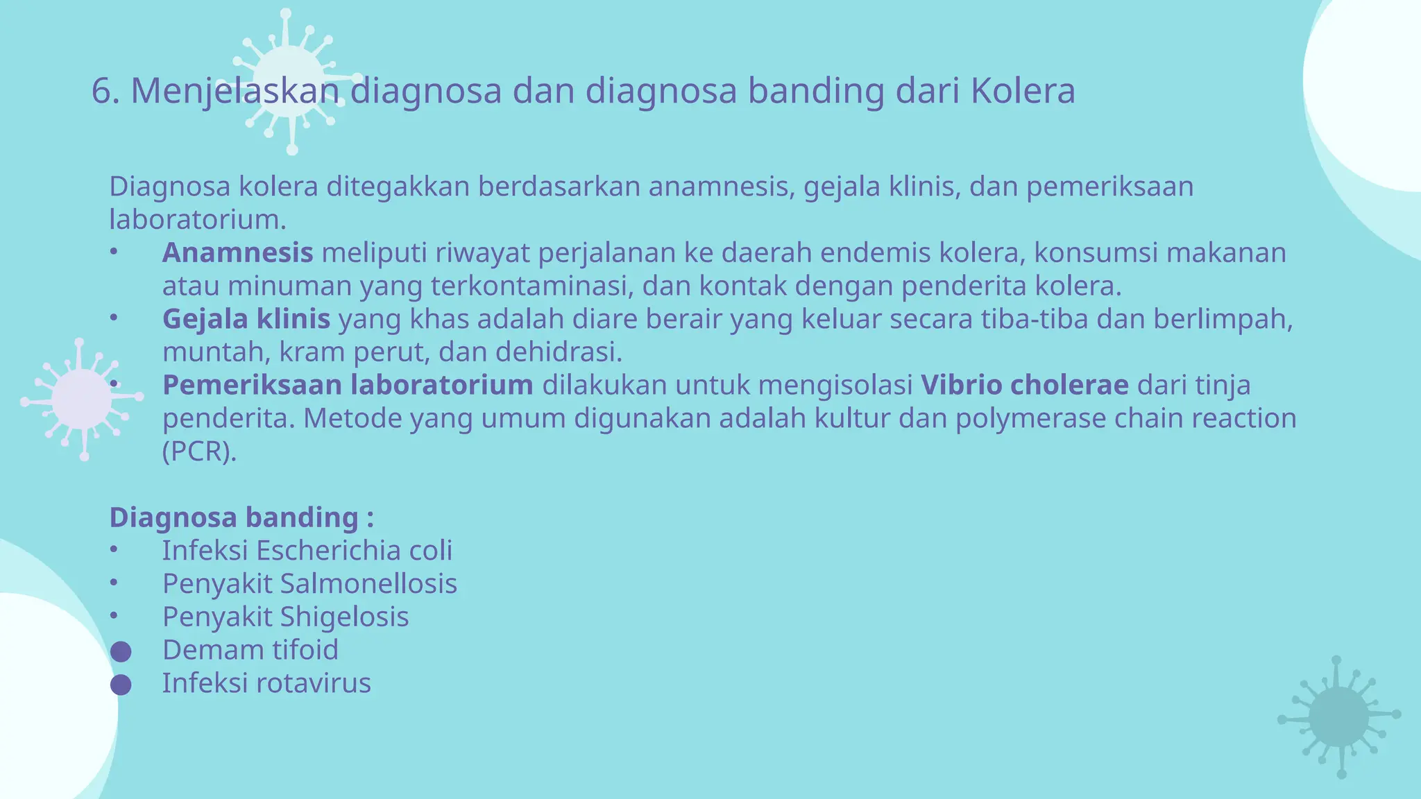 "Analisis Kasus Kolera pada Anak: Identifikasi, Diagnosis, dan ...