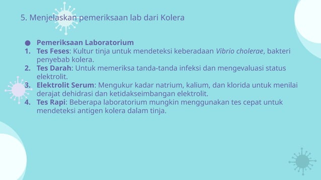 "Analisis Kasus Kolera pada Anak: Identifikasi, Diagnosis, dan ...