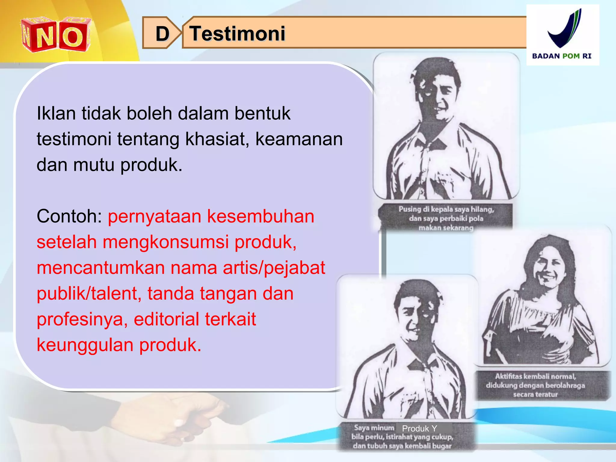 Pendaftaran Iklan Obat Tradisional dan Suplemen Makanan | PPT