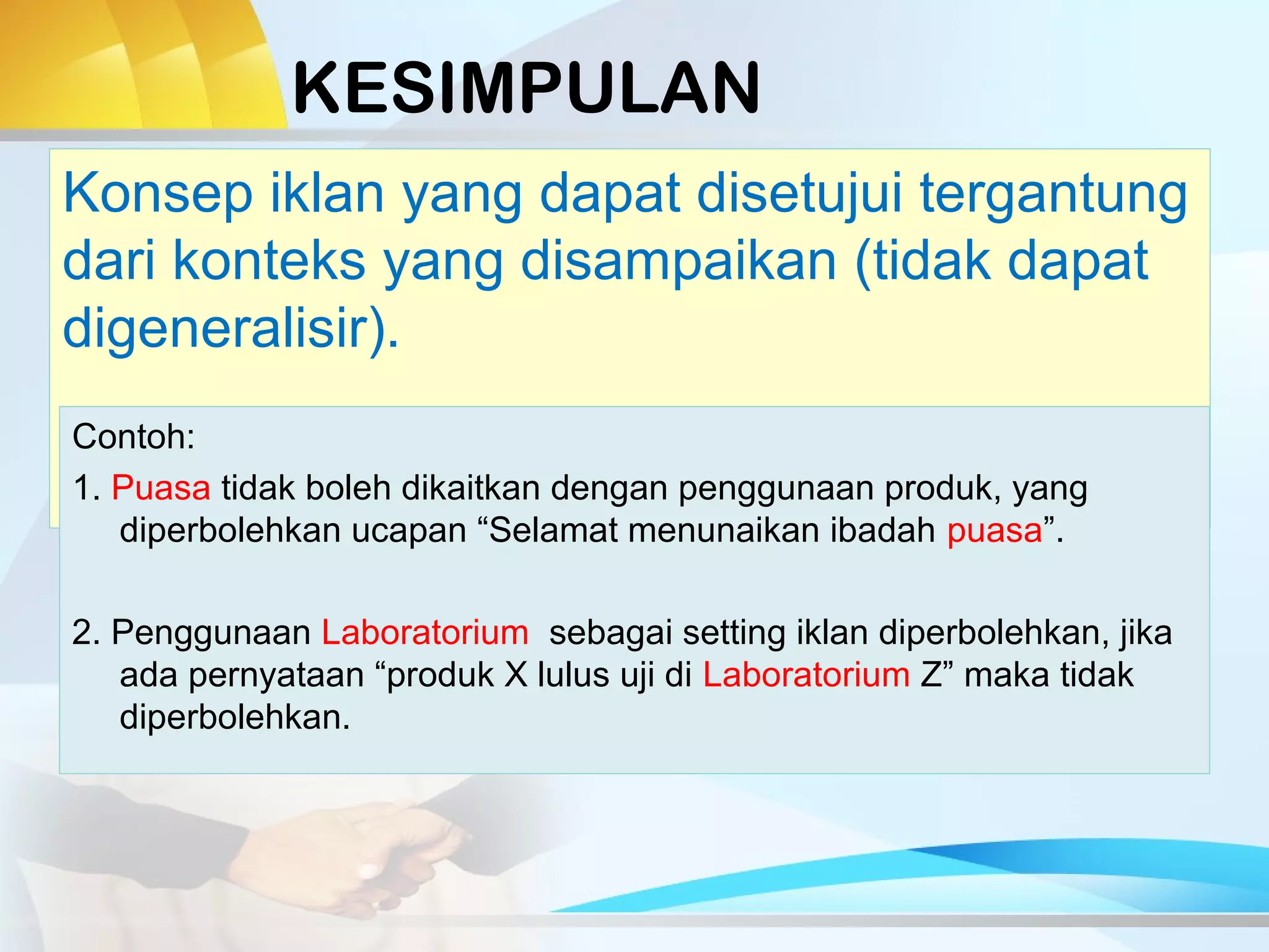 Pendaftaran Iklan Obat Tradisional dan Suplemen Makanan | PPT