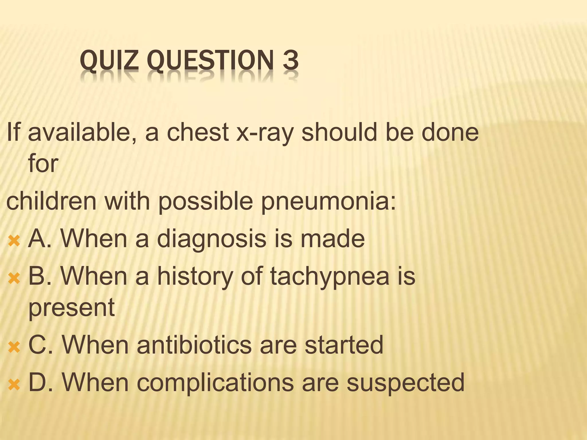 Pneumonia Pediatric | PPTX
