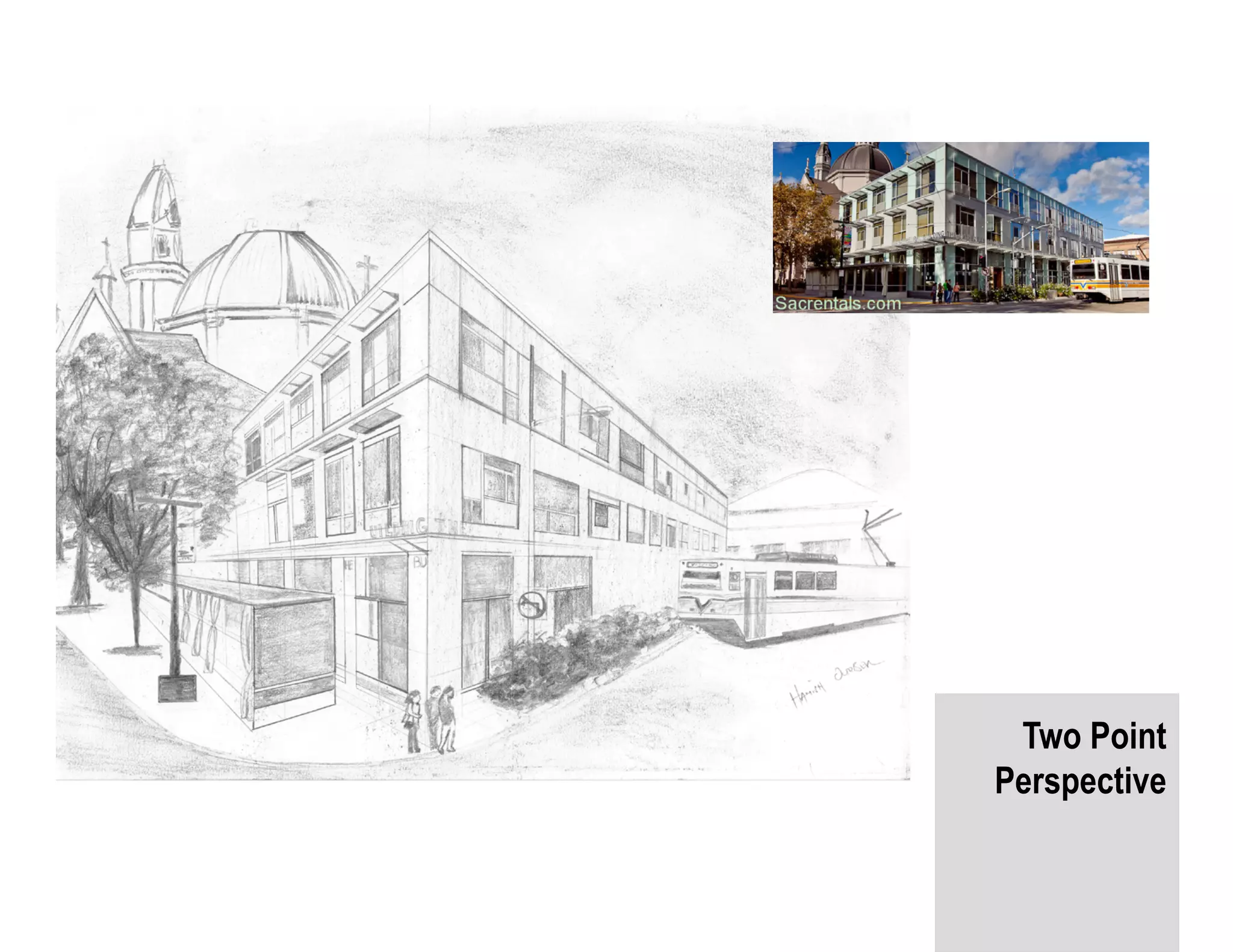 2point perspective drawing | PDF | Drawing and Sketching | Arts and Crafts