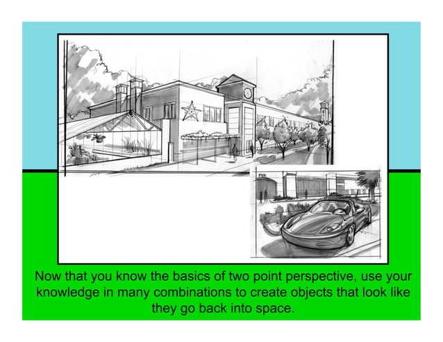 2 point perspective | PDF | 3-D Graphics | Computer Software and ...