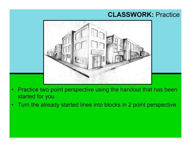 2 point perspective | PDF | 3-D Graphics | Computer Software and ...