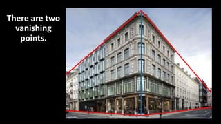 2 point perspective | PPTX | Drawing and Sketching | Arts and Crafts