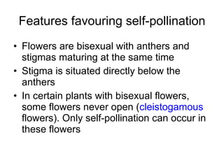 Chapter 16 Reproduction in Plants Lesson 2 - Pollination | PPT