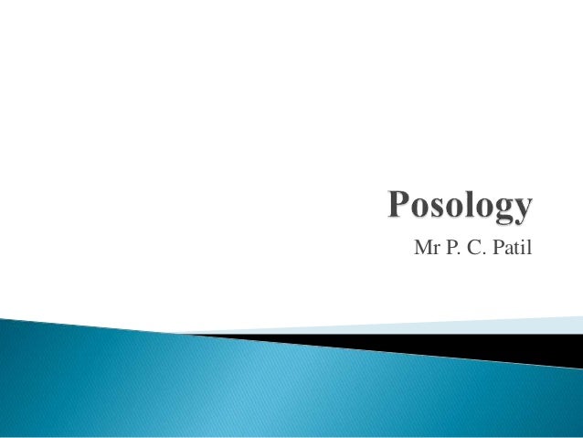 2 posology | PPT
