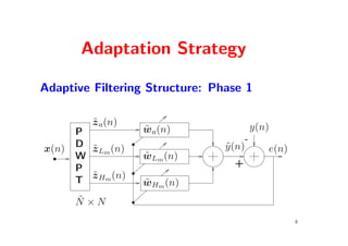 WAVELET-PACKET-BASED ADAPTIVE ALGORITHM FOR SPARSE IMPULSE RESPONSE IDENTIFICATION | PDF ...