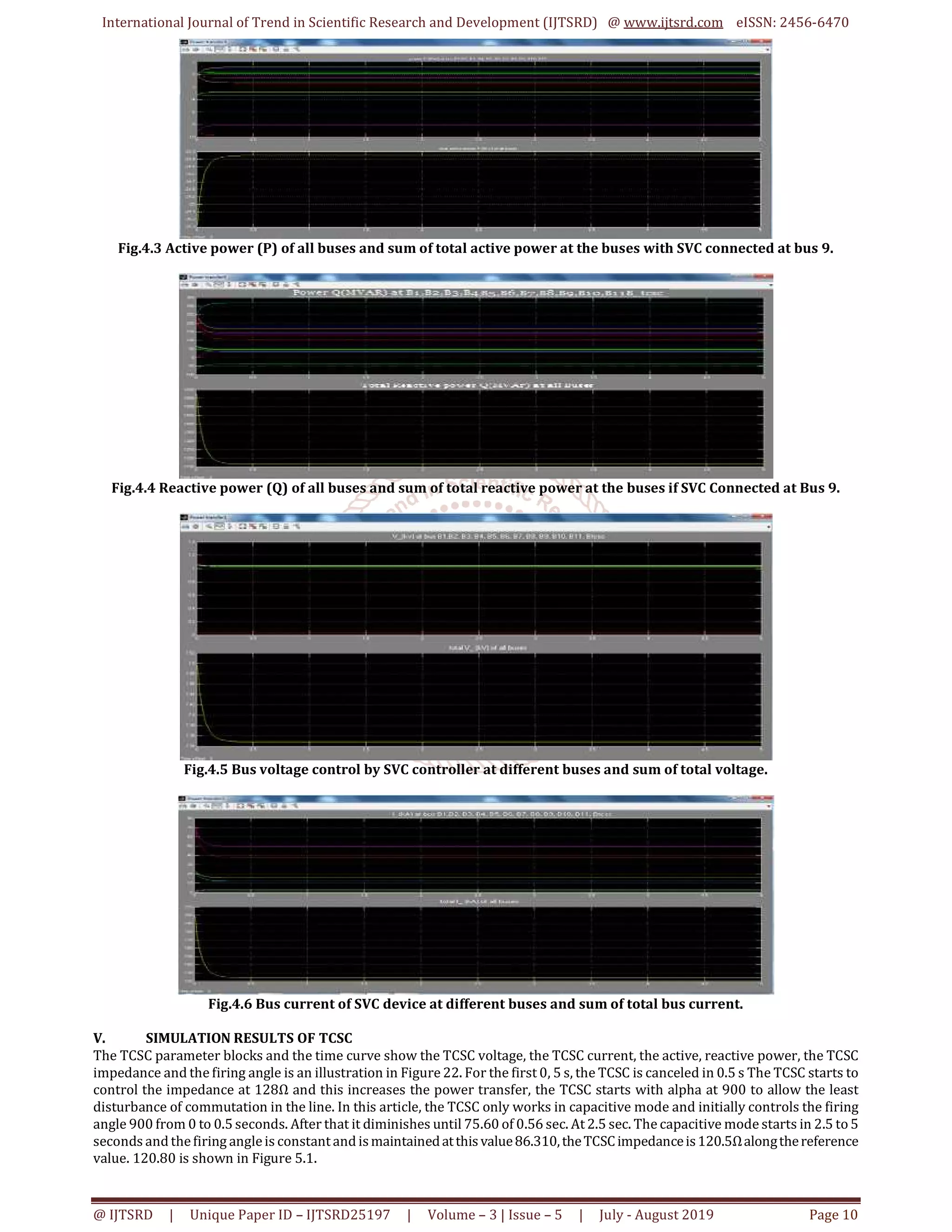 Power Flow Control In Power System Using Thyristor Controlled Series