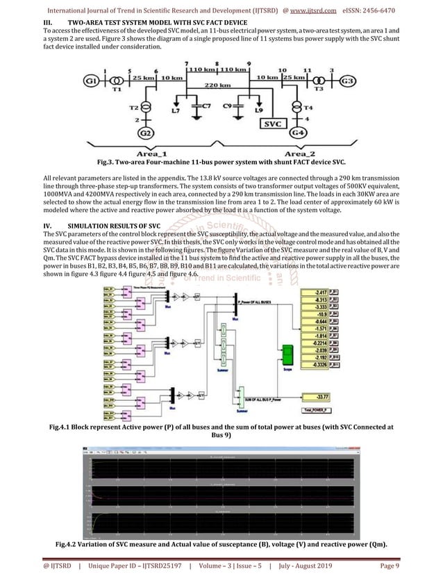 Power Flow Control in Power System using Thyristor Controlled Series Capacitor TCSC | PDF
