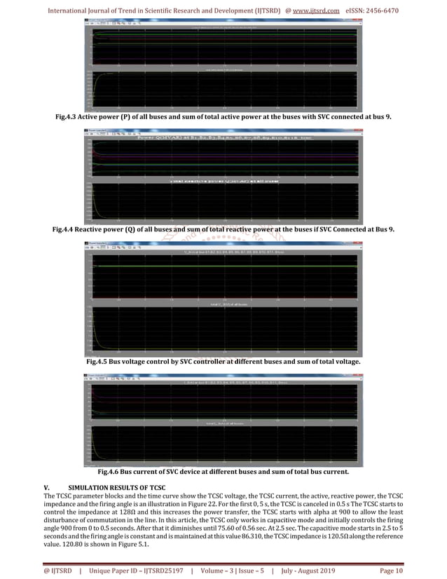Power Flow Control in Power System using Thyristor Controlled Series Capacitor TCSC | PDF