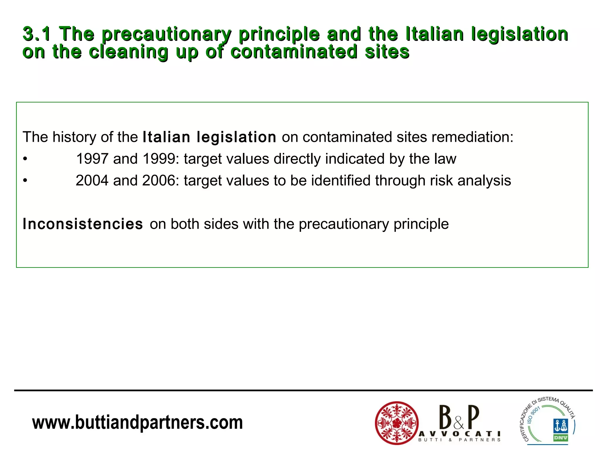 Precautionary principle | PPT