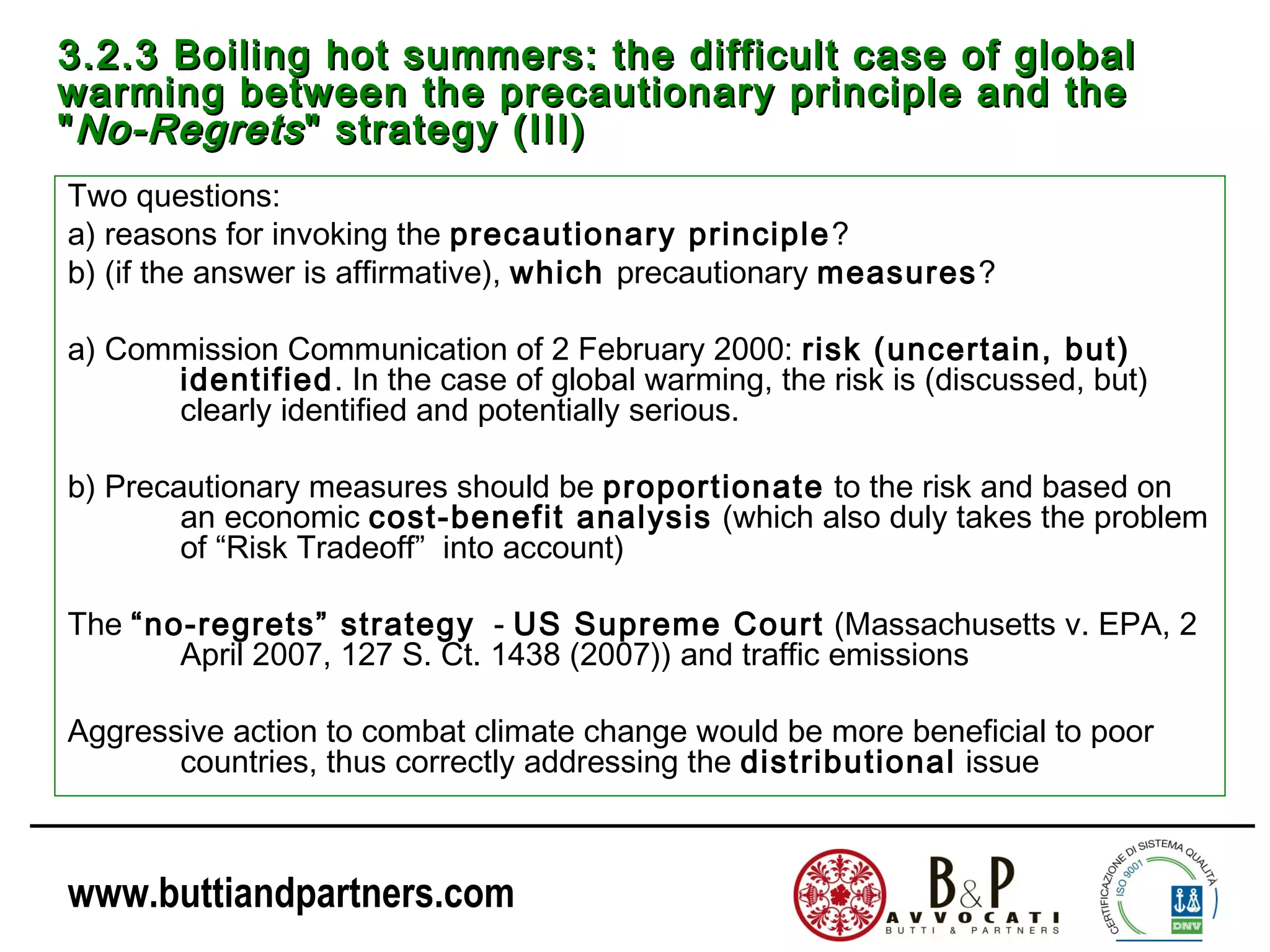 Precautionary principle | PPT